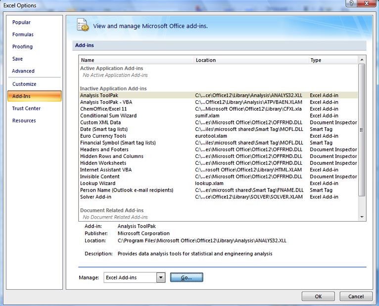 Activate Solver Add In Within Microsoft Excel On Lab Computers Powered By Kayako Fusion Help